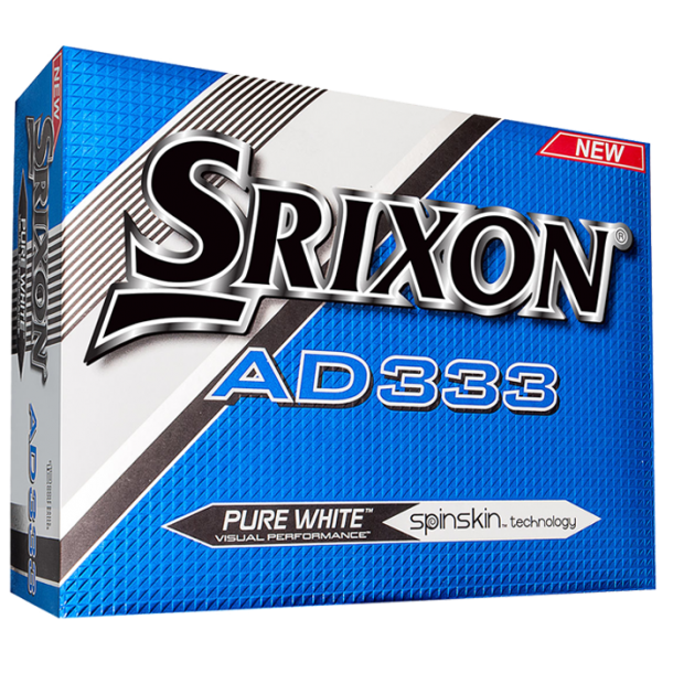 Srixon AD333 Pure White - Golfbolde - Golf Network Denmark ApS